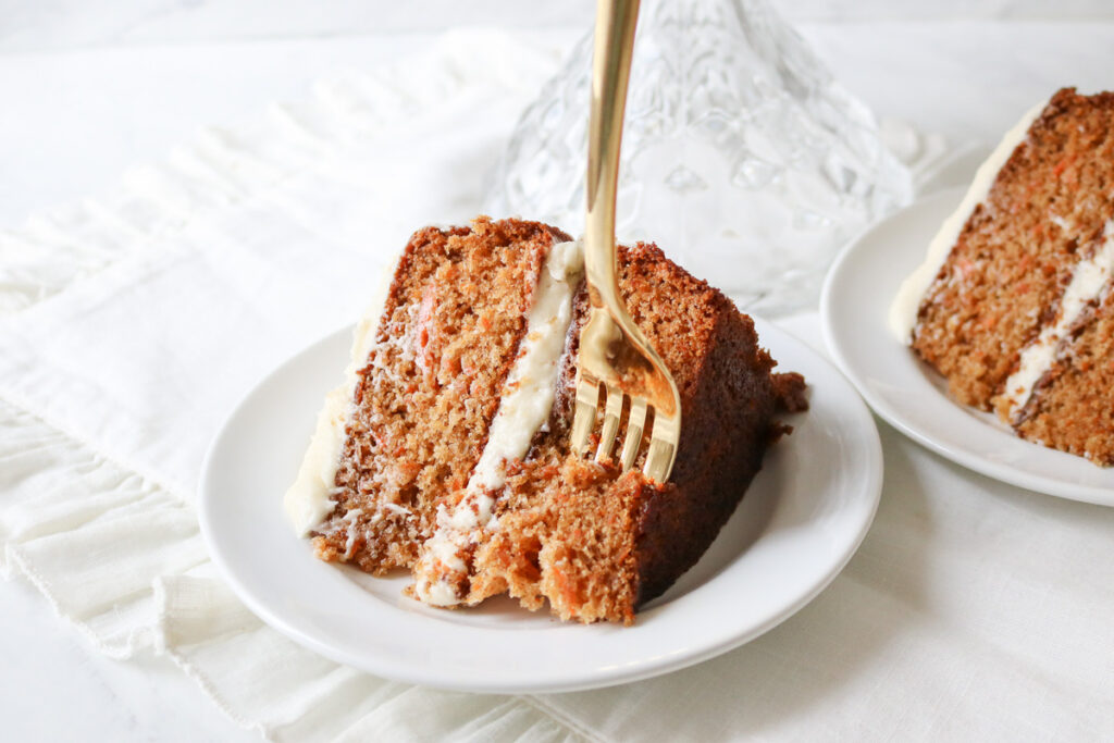Carrot Cake With Cream Cheese Frosting